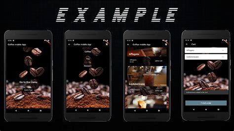 Github Sxxsalihxxsflutter Coffee Mobile App Demo Basic Mobile