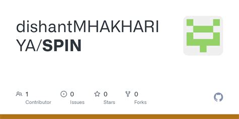 Github Dishantmhakhariyaspin