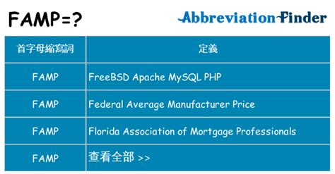 Famp是什麽意思
