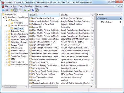 Geeky Bob How To Trust The Iis Express Self Signed Certificate