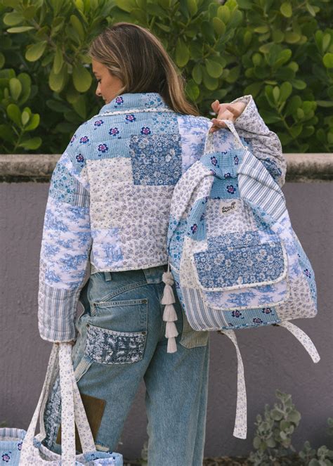 Quinn Patchwork Quilted Backpack Erin Made