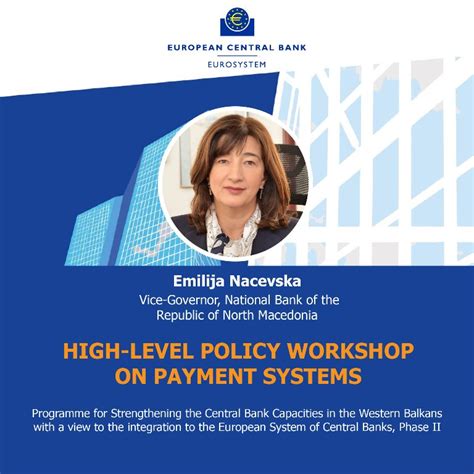 Вицегувернерката Нацевска на настан на ЕЦБ Интензивно се работи на приклучување на земјата кон СЕПА