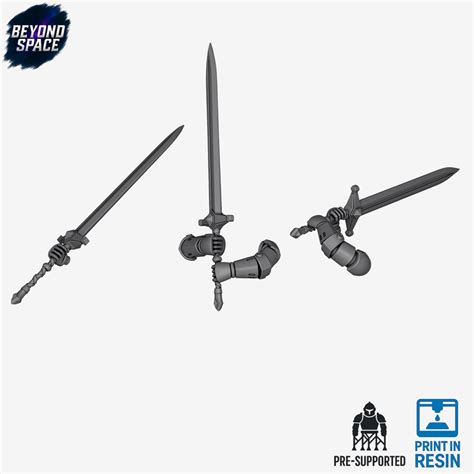 3d Printable Lorian Knight Pack V2 By Beyond Space