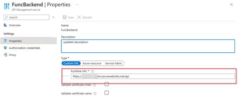 How To Specify The Azure Function In The Powershell New Azapimanagementbackend Command