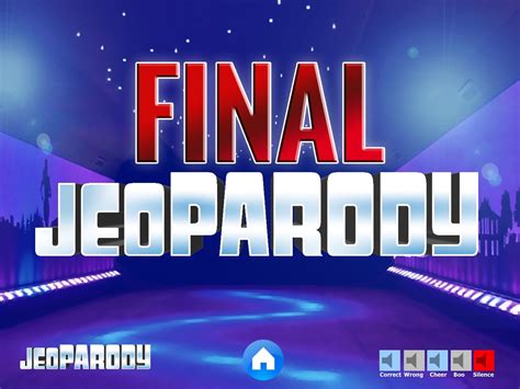 Jeopardy Template For Powerpoint