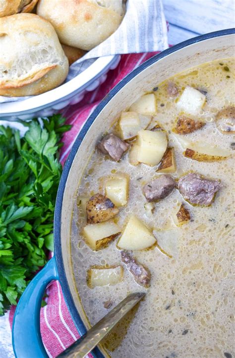 Creamy Steak And Potato Soup 4 Sons R Us