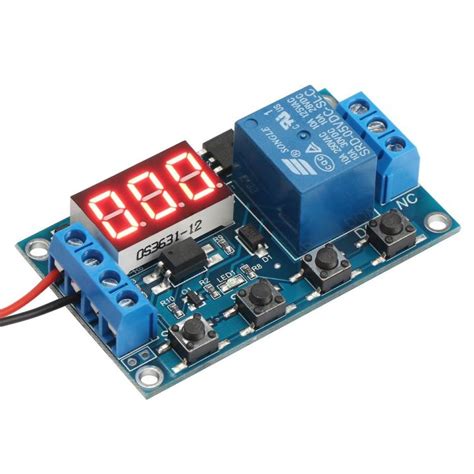 Dc 6 30v Support Micro Usb 5v Led Display Automation Cycle Delay Timer Relay Control Off Switch