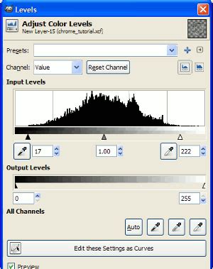 Creating A Chrome Effect In GIMP Jason G Designs
