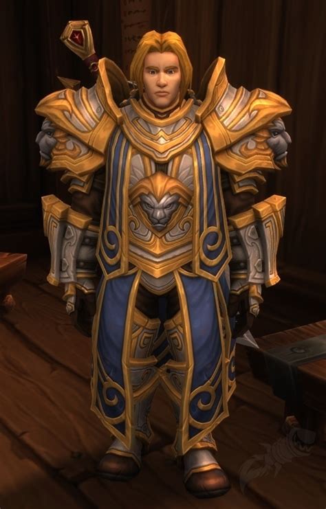 Anduin Wrynn Npc World Of Warcraft