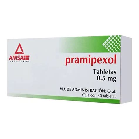 Pramipexol 0 5 Mg Con 30 Tabletas Farmacias San Isidro Farmacia A