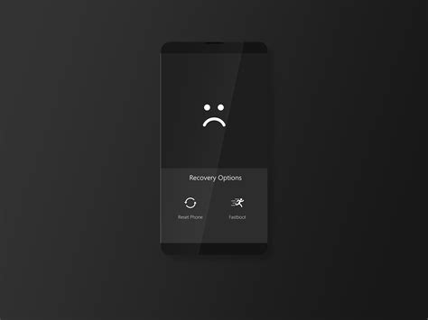 Windows 10 Mobile Dark Theme Boot Screen Power Menu On Behance