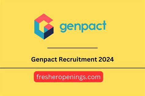 Genpact Recruitment For Freshers 2024 Mass Hiring As Business Analyst Software Engineer