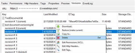 How Do I Delete Old Object Versions