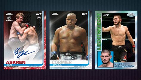 2016 Topps Ufc Knockout Trading Card Details Hobby Box Info