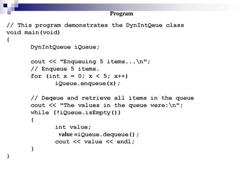 Queues Ppt Download