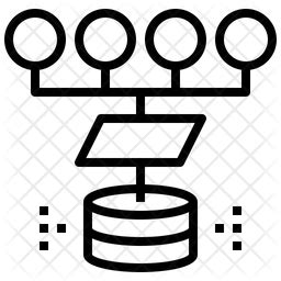 Data Pipeline Icon Download In Line Style