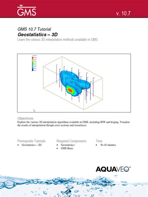 Geostatistics 3d Pdf