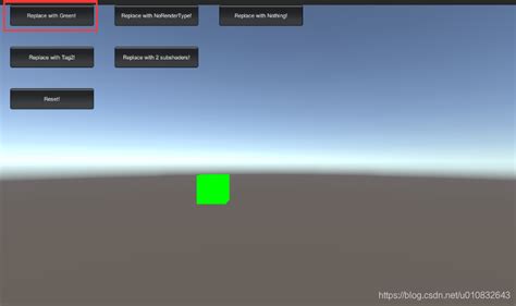 Unity使用替换shader渲染（rendering With Replaced Shaders）setreplacementshader Csdn博客