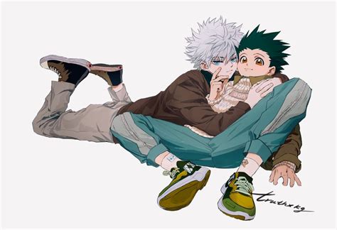 Killua Zoldyck And Gon Freecss Hunter X Hunter Drawn By Kgmatsumotozo Danbooru Killua Zoldyck And Gon Freecss Hunter X Hunter Drawn By Kgmatsumotozo Danbooru