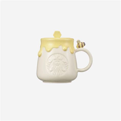 스타벅스 21 사이렌 허니비 머그 앤 리드 355ml Starbucks Kream