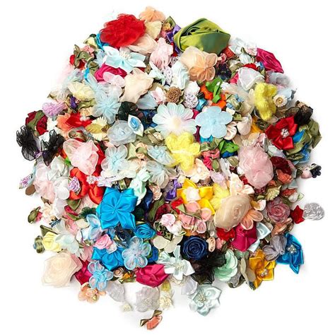 Bulk Assorted Bow Embellishments Ribbon And Trims Craft Supplies