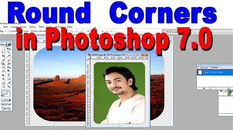 How To Round Corners In Photoshop 70 Youtube