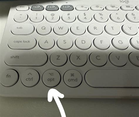 I Bought This New Logitech K380 Keyboard But The Problem With This Is The Left Alt Opt Key Doesn