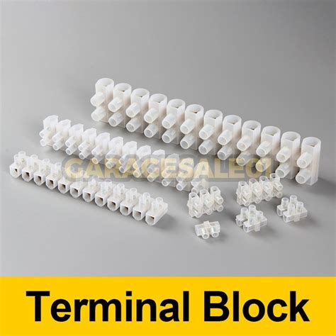 Barrier Screw Terminal Block Wire Connector Strip 6a 10a 20a 30a 60a 80a 100a Shopee Philippines