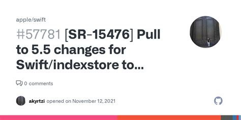 Sr Pull To Changes For Swift Indexstore To Surface Async