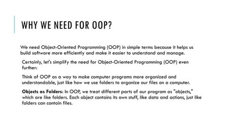 Object Oriented Programming Oops Python Ppt