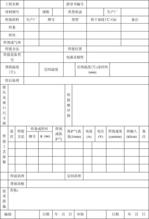 焊接工艺评定报告 全套 范文118