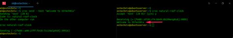 transfer files and folders between computers with croc ostechnix
