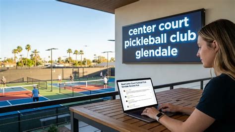 Read Center Court Pickleball Club Glendale Reviews First