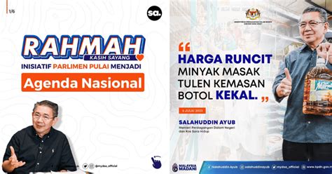 Salahuddin Ayub Biodata And Sumbangan Menteri Kpdn