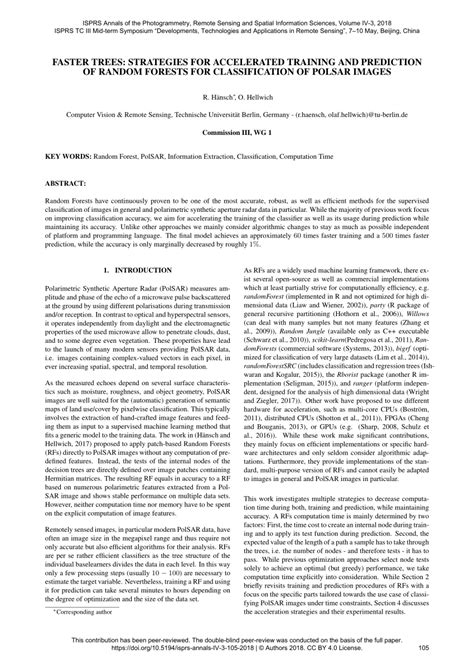 pdf faster trees strategies for accelerated training and prediction