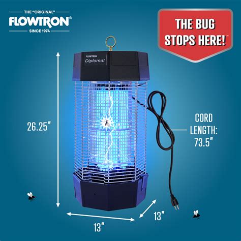 120w High Performance Indoor Outdoor Bug Zapper Flowtron