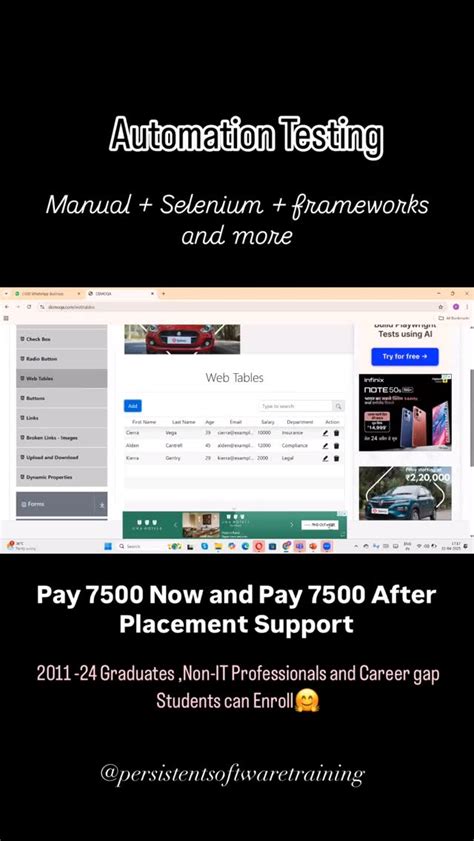 Persistent Software Training Institute Persistentsoftwaretraining • Instagram Photos And Videos
