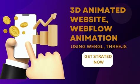 Build Interactive 3d Website 3d Webflow Animation Using Threejs Webgl