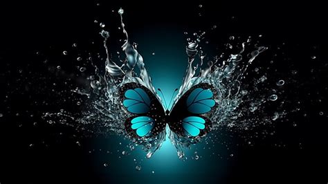 파란색 물이 사방으로 사출되다 벡터 물방울이 나비 일러스트 소재 템플릿 다운로드 물방울 아이디어 물방울 파란색 Png 일러스트 및 Psd 이미지 무료 다운로드