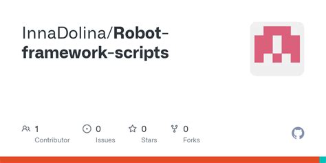 GitHub InnaDolina Robot Framework Scripts