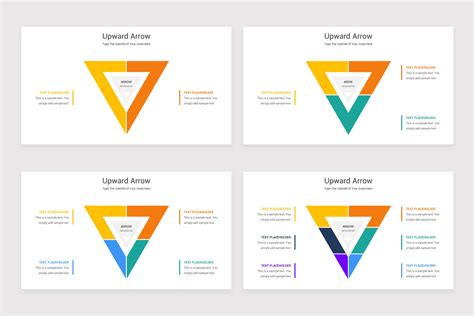 Upward Arrow Diagram Powerpoint Template Nulivo Market