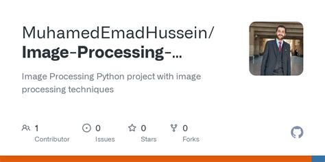 Github Muhamedemadhusseinimage Processing Python Desktop App Image Processing Python Project