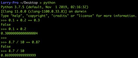 python 为什么浮点数运算会产生误差 疯狂的技术宅 SegmentFault 思否