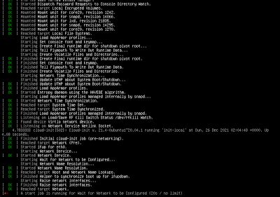 Stable IT The Start Job Is Running For Wait For Network To Be