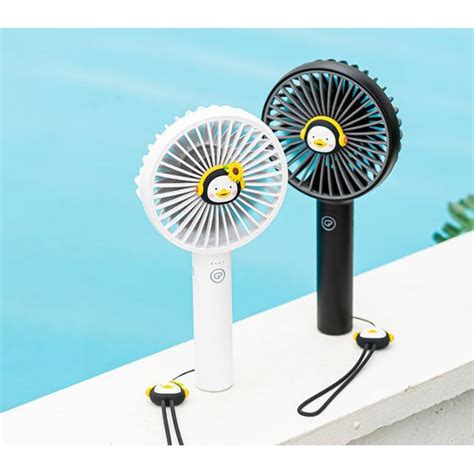 [現貨] Dondon韓國代購 Pengsoo 韓國人氣企鵝 手持風扇 蝦皮購物