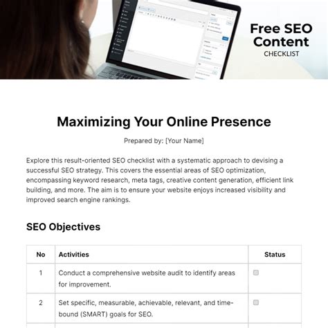 Free Content Templates To Edit Online