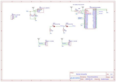 Sensordeporta Oshwlab