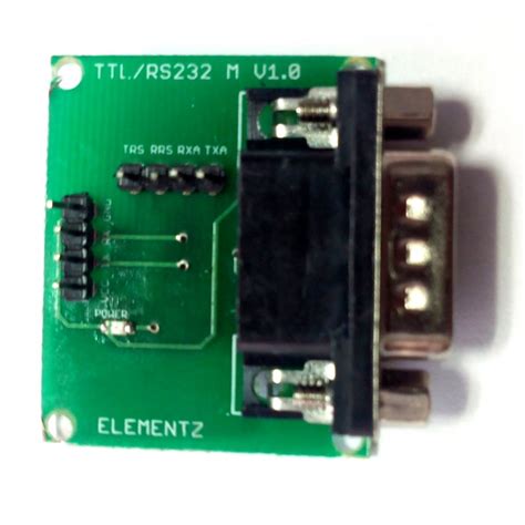Buy Max3232 Rs232 To Ttl Converter Module With Db9 Male Connector