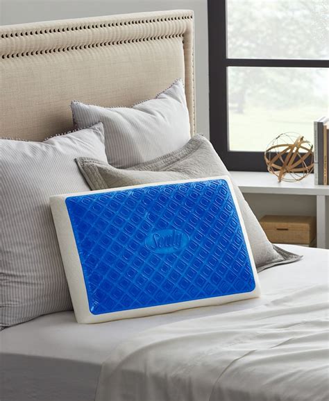 Sealy Chill Gel Memory Foam Pillow Macys