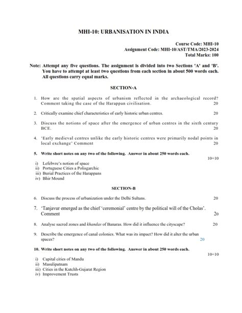 IGNOU MHI 10 Solved Assignment 2023 24 English Medium IGNOU Solved Assignment 2024 25 Download PDF